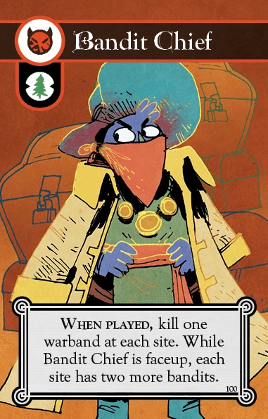 Leder Card Library - Bandit Chief